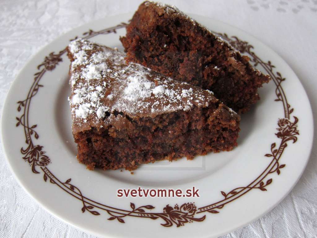Čokoládový koláč • Recept | svetvomne.sk