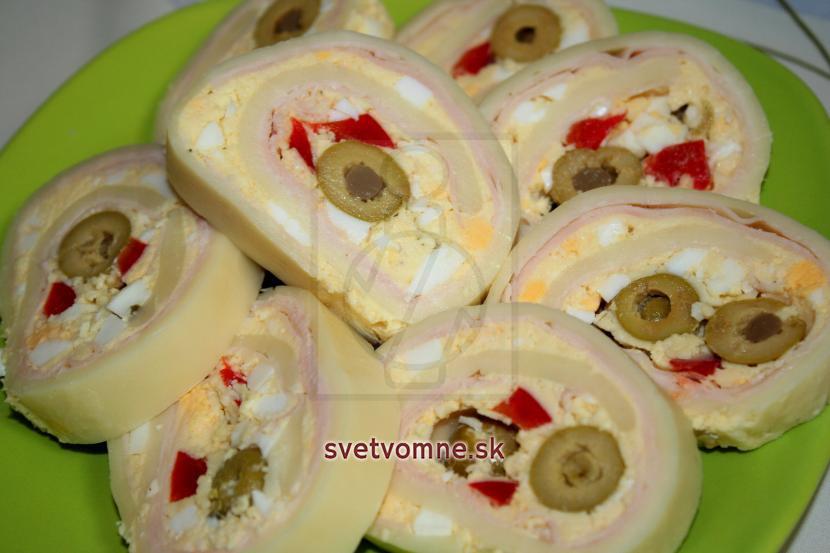 Syrová roláda s olivami • Recept | svetvomne.sk