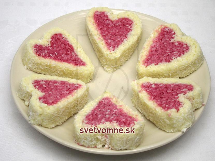 Kokosové srdiečka • Recept | svetvomne.sk