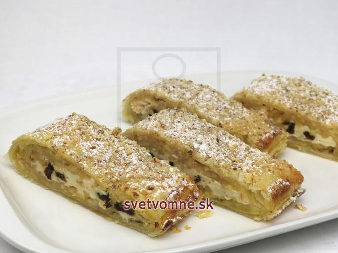 Tvarohovo-jablkový závin • Recept | svetvomne.sk